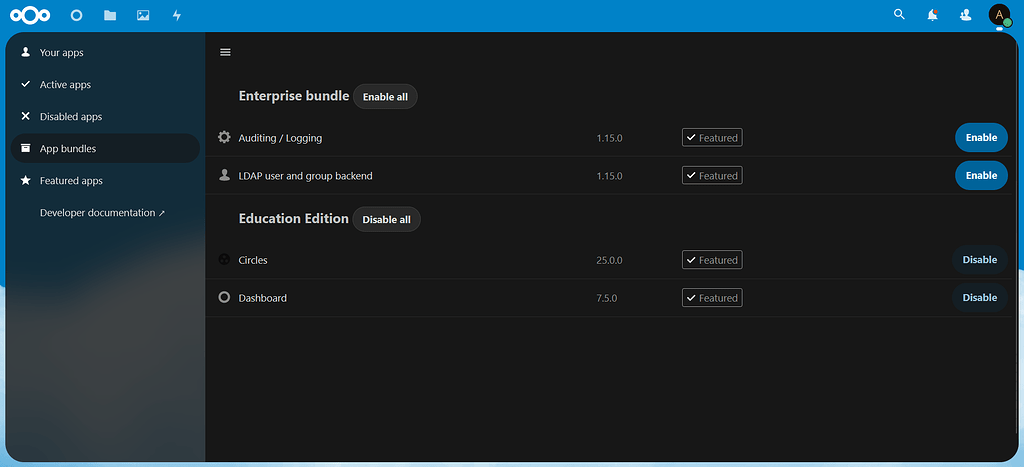 Nextcloud only 4 Apps Show Up - Docker - LinuxServer.io