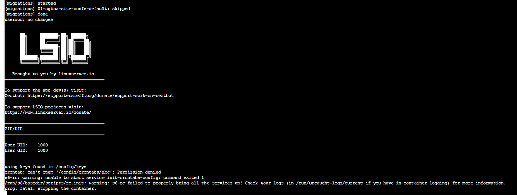 SWAG on Qnap Container Station not working - Container Support - LinuxServer.io